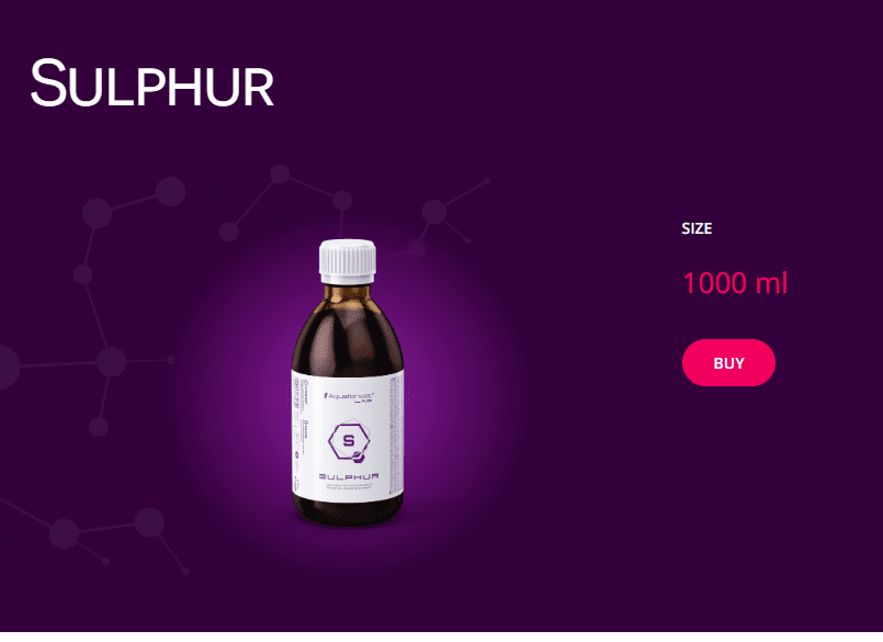 AF LAB SULPHUR - 1 LITRO | VillaggioAqua