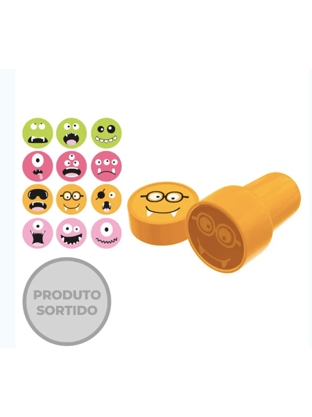 Carimbos Stamp Monstros Sortidos - Cis | Gli Store