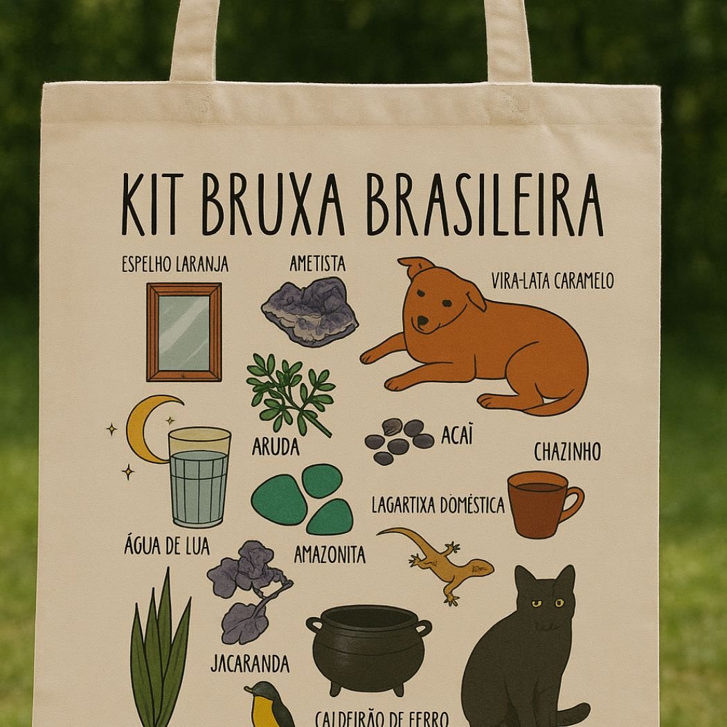 Ecobag Bruxa Brasileira | Everest Cristais