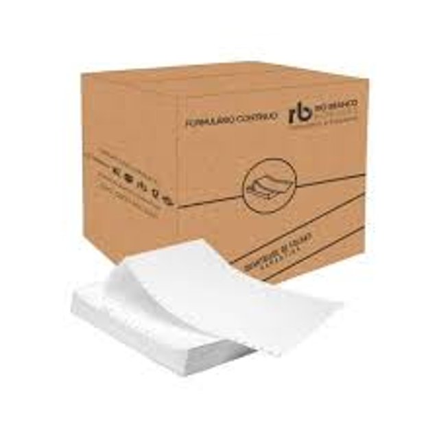 FORMULÁRIO CONTÍNUO 80 COL (3034)1500 FOLHAS 2 VIAS MAXPRINT | Conesul