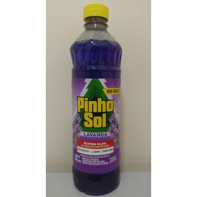 DESINFETANTE PINHO SOL LAVANDA 500 ML ORIGINAL | Conesul