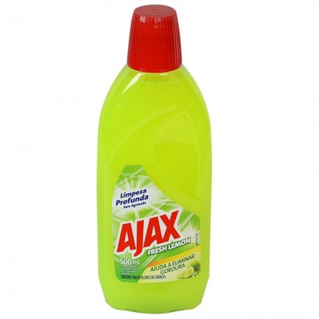LIMPADOR AJAX FRESH LEMON 500 ML | Conesul