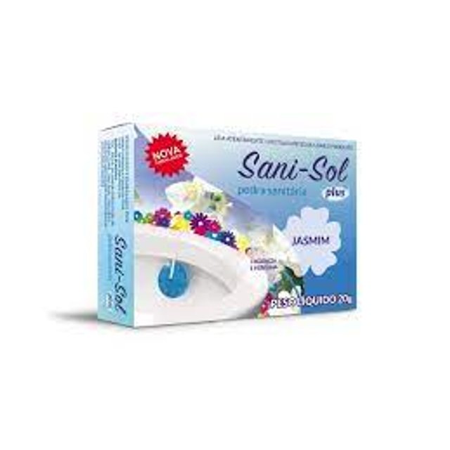 PEDRA SANITARIA JASMIM 20 GR SANI-SOL | Conesul