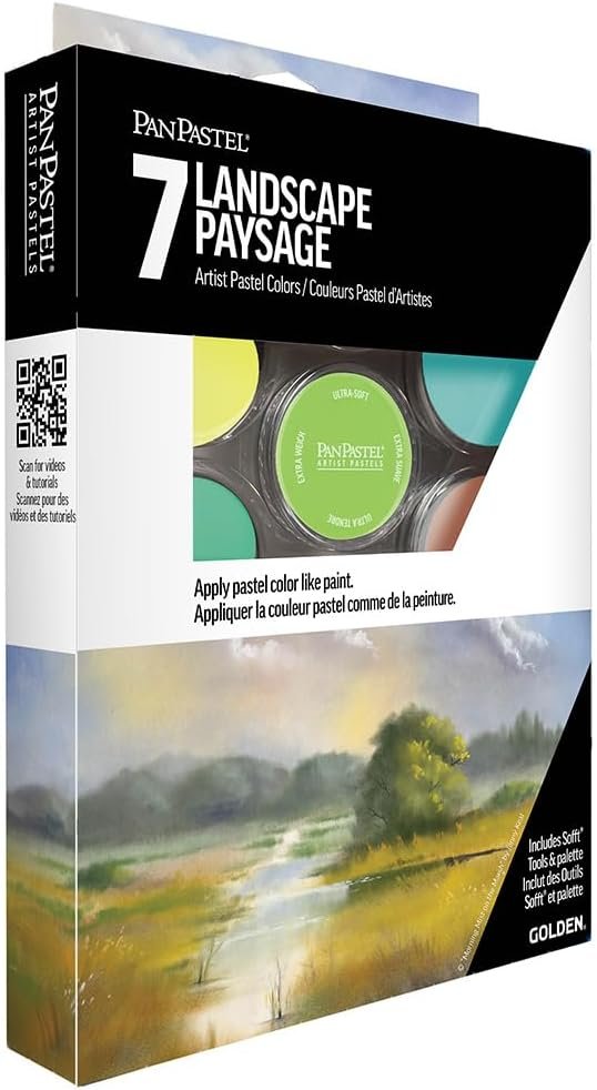 PanPastel Artist Pastels by GOLDEN, Landscape Colors Starter Set, 7 ...