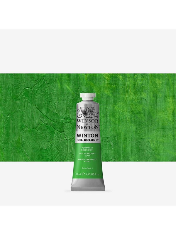Tinta Óleo Artist 37ml S2 Permanent Green Light Winsor & Newton | Loja ...