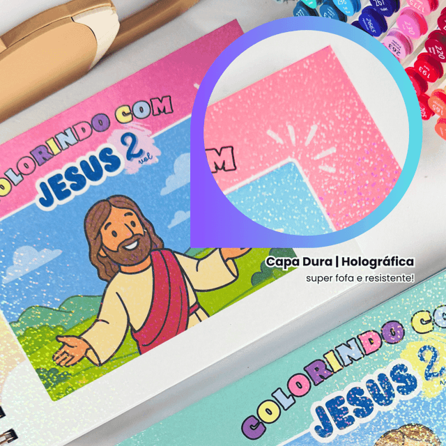 Colorindo Com Jesus Vol 2 - Histórias de Jesus - Verde | Rafa Campos Studio Criativo | Rafa ...