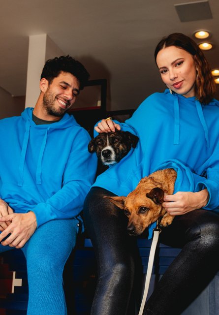 MOLETOM BASIC HUMANO | ZAMPE | Os melhores produtos de Moda e Lifestyle para o seu Pet