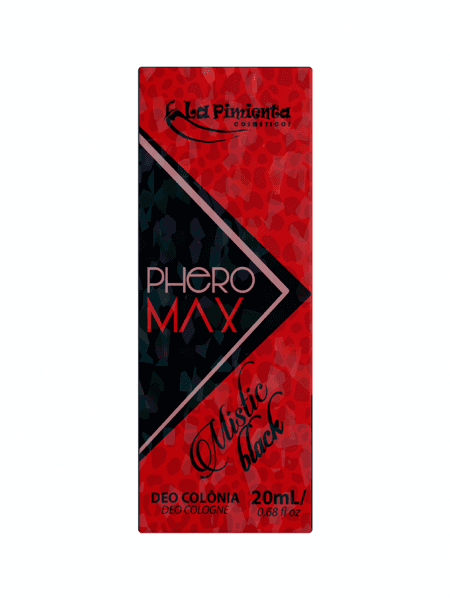 Perfume Afrodisíaco Phero Max Mistic Black | Wastra Moda Íntima