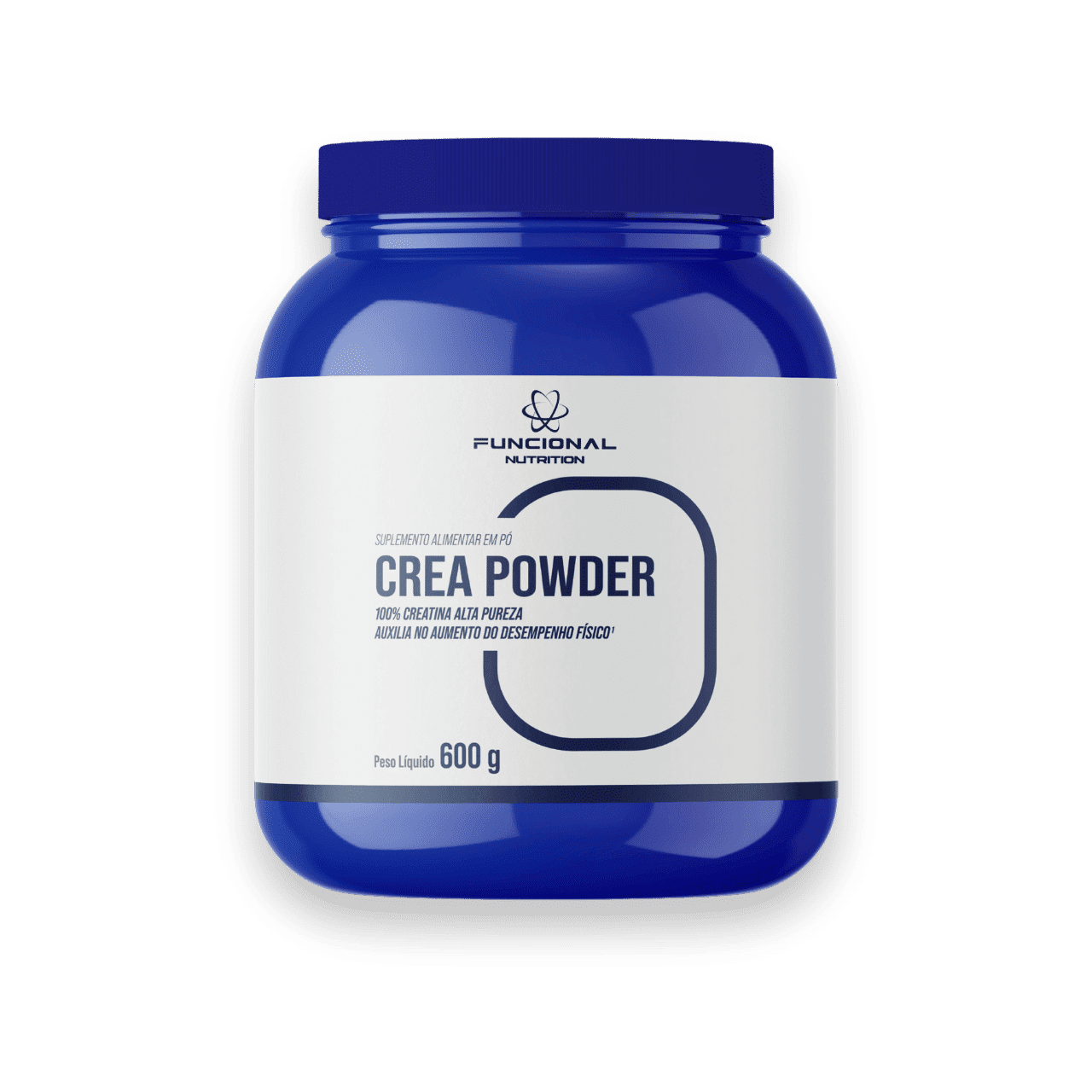 Crea Powder Funcional Nutrition - 600g | Força e Desempenho | Casa Ômega