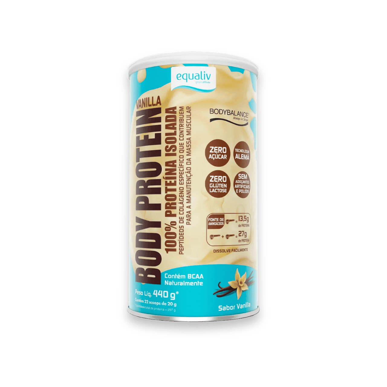 Body Protein Equaliv - Lata | Proteína do Colágeno | Casa Ômega