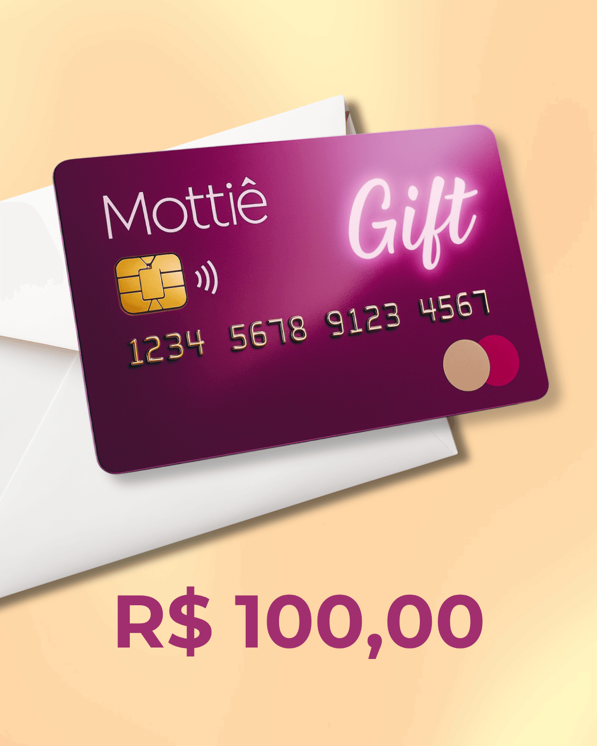 Cartão Presente 100 | Mottiê | Moda Feminina com Conforto e Estilo!