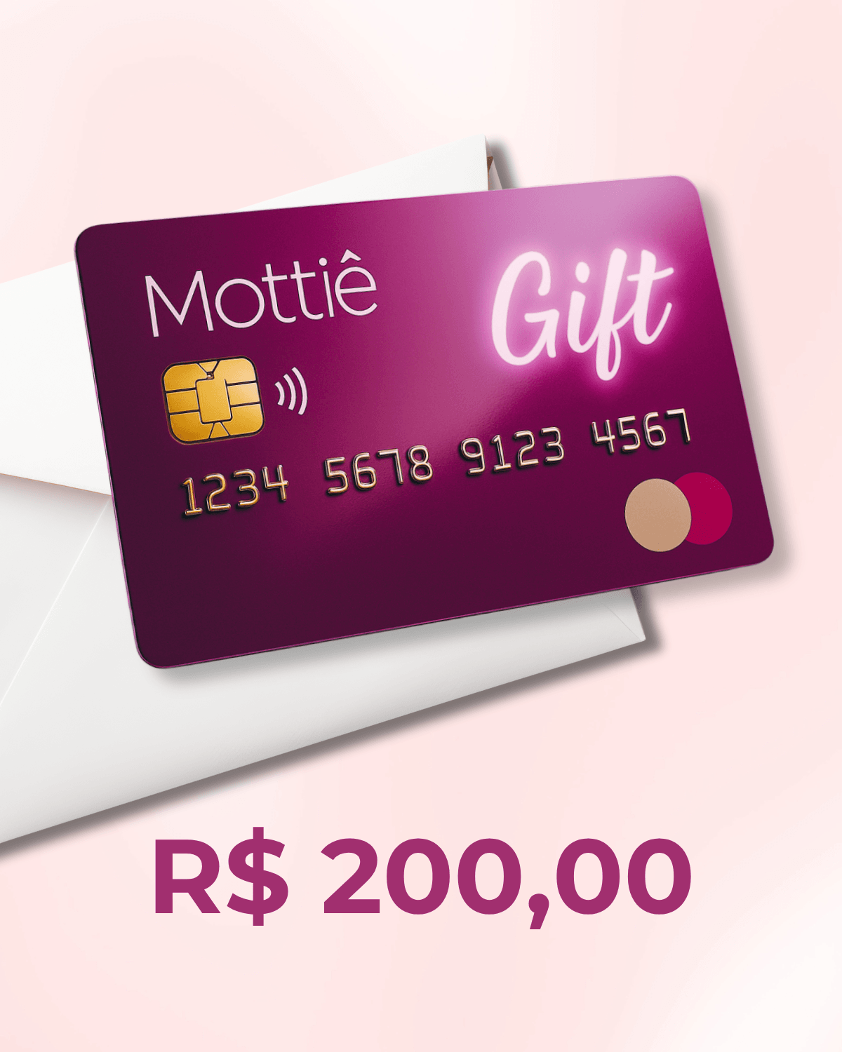 Cartao Presente 200 | Mottiê | Moda Feminina com Conforto e Estilo!