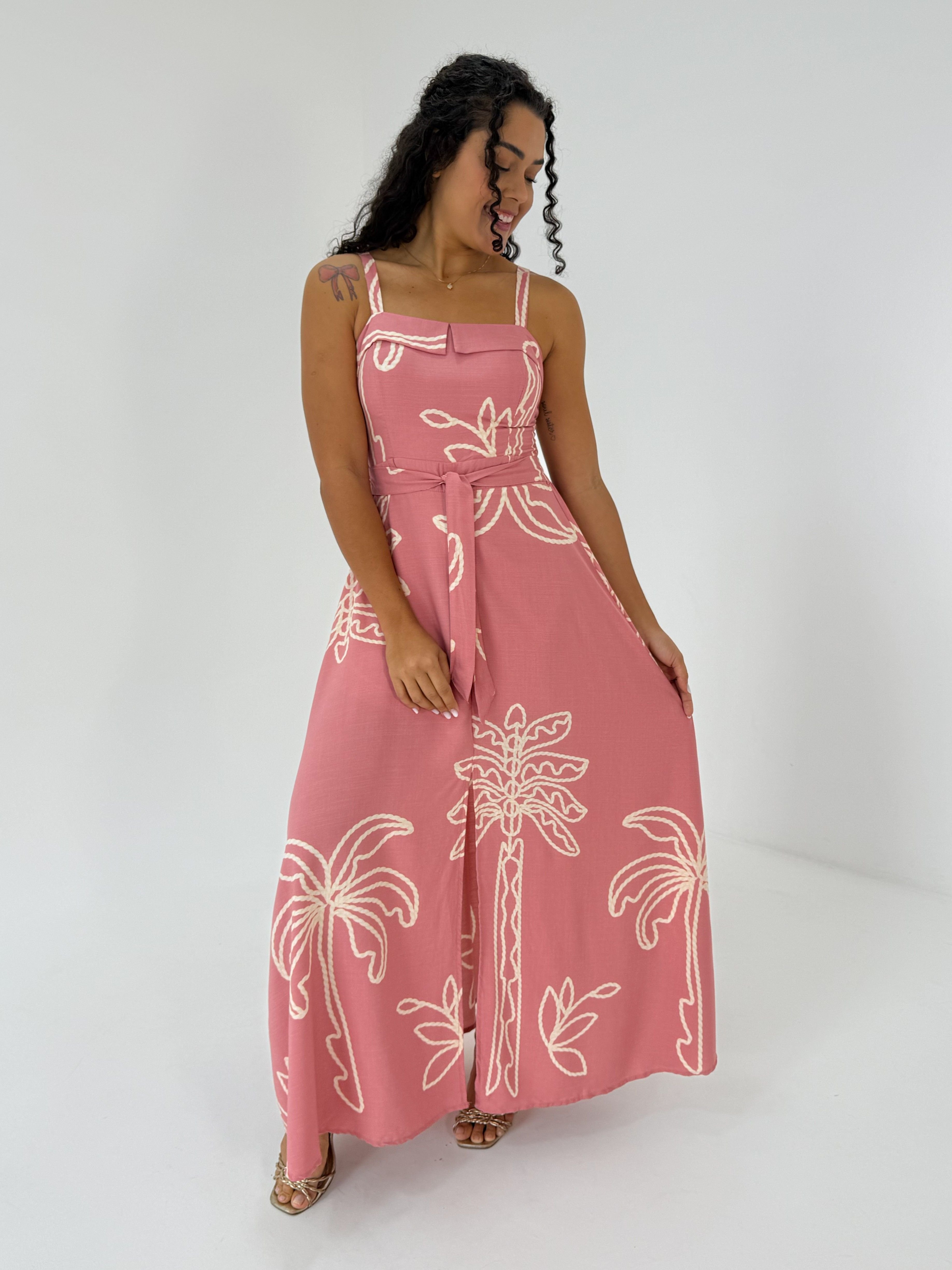 Vestido Longo Ariel | Mottiê | Moda Feminina com Conforto e Estilo!