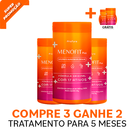 Menofit Plus® - 5 Potes | ProPure®