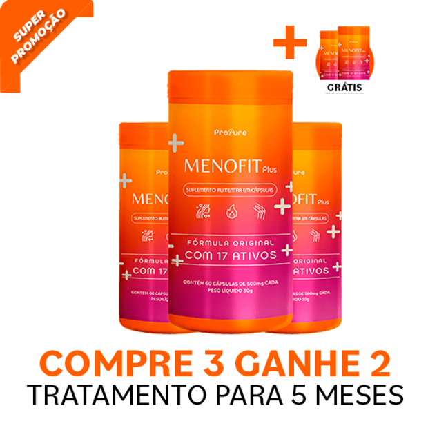 Menofit Plus® - 5 Potes | ProPure®