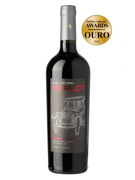 Vinho Tinto Casa Venturini Merlot Reserva 2021 | Vinícola Góes