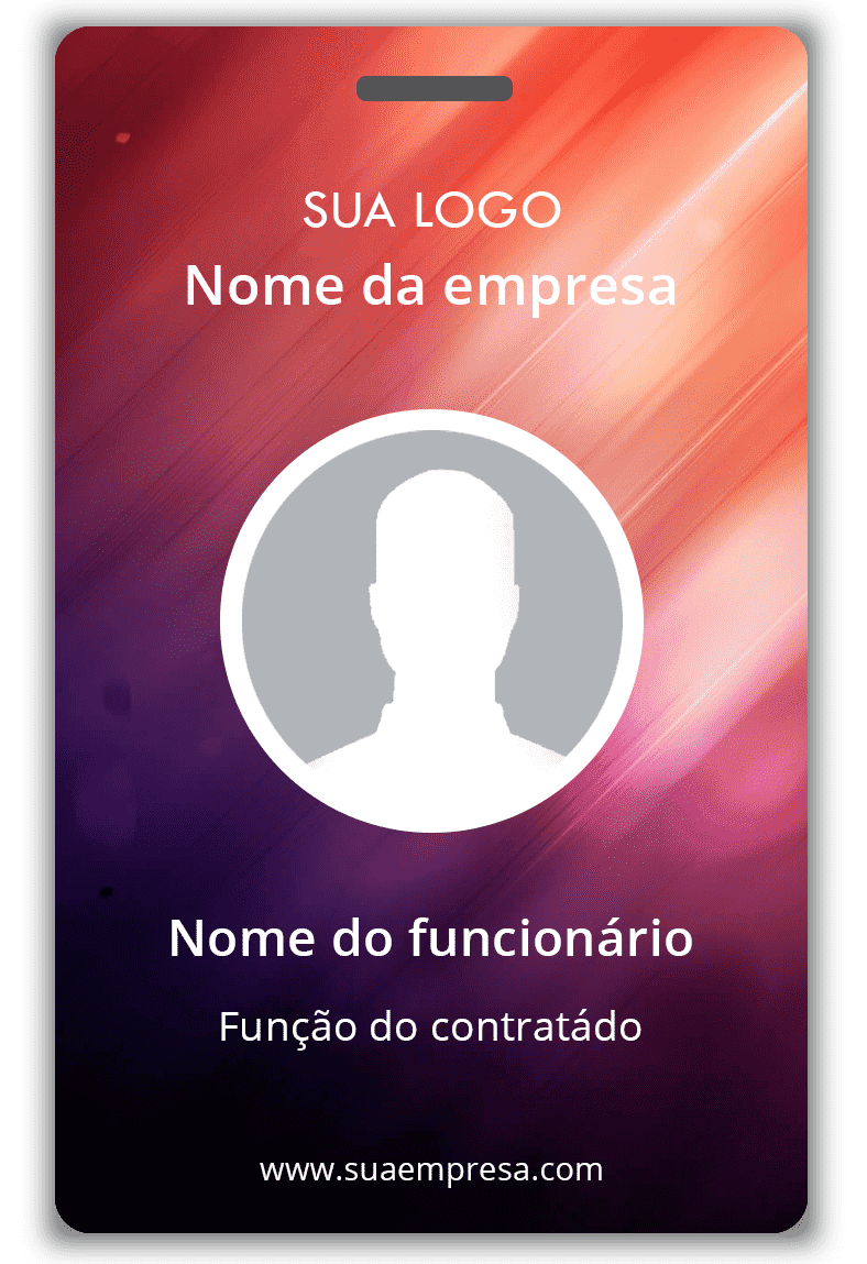 Modelos de crachá gratuitos para download | Loja virtual da Lome Card