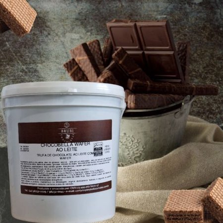 ChocoBella Wafer ao Leite Brubi Chocolates | Brubi Distribuidora
