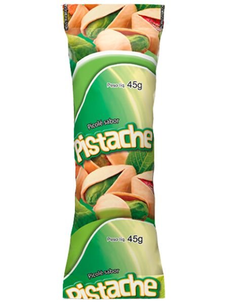 Embalagem para Picolé Perolizada Pistache 250g | Brubi Distribuidora