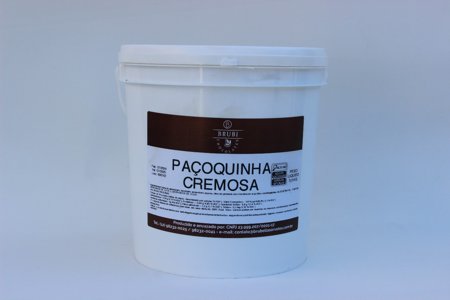 Paçoquinha Cremosa Brubi Chocolates - Balde 3,9Kg | Brubi Distribuidora