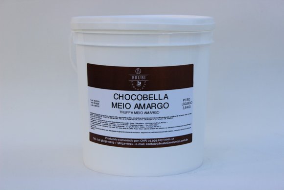 ChocoBella Meio Amargo Brubi Chocolates | Brubi Distribuidora