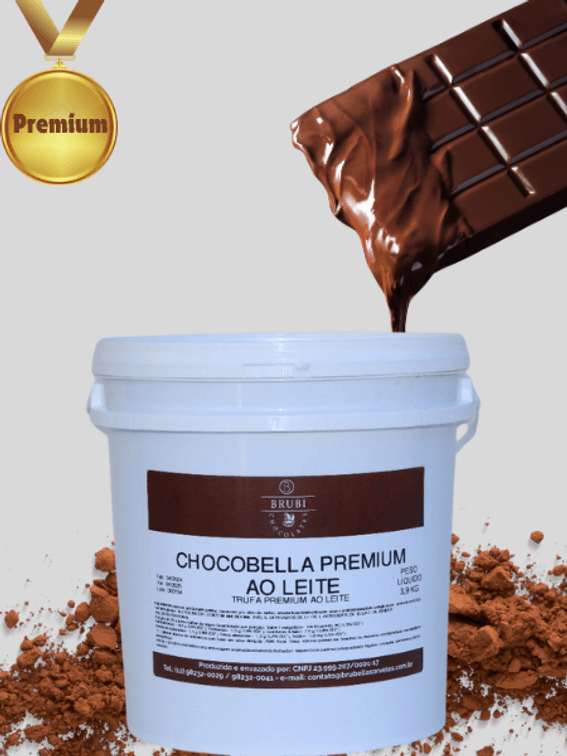 ChocoBella ao Leite Brubi Chocolates | Brubi Distribuidora