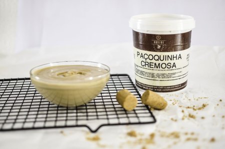 Paçoquinha Cremosa Brubi Chocolates - Balde 3,9Kg | Brubi Distribuidora