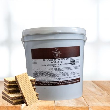 ChocoBella Wafer ao Leite Brubi Chocolates | Brubi Distribuidora