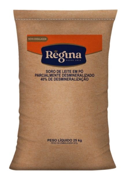 Soro de Leite em Pó Regina - 25Kg | Brubi Distribuidora