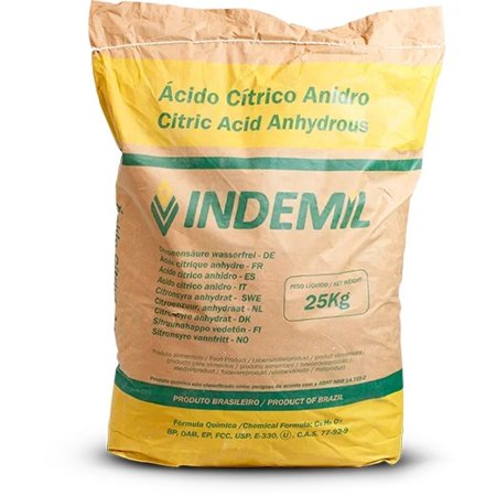 Ácido Cítrico Anidro Granular Indemil - 1,5kg | Brubi Distribuidora