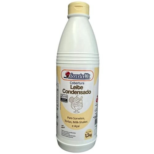 Cobertura Leite Condensado Sorvete Mix - 1,3Kg | Brubi Distribuidora
