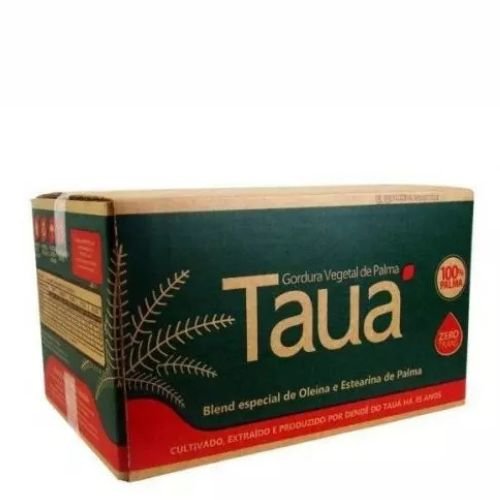 Gordura Vegetal de Palma Tauá - Caixa 24Kg | Brubi Distribuidora