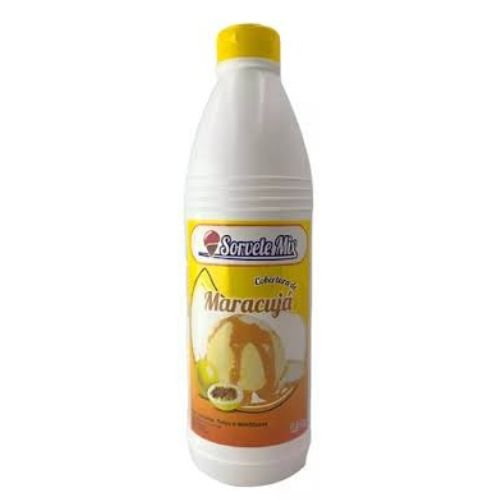 Cobertura Maracujá Sorvete Mix - 1,3Kg | Brubi Distribuidora
