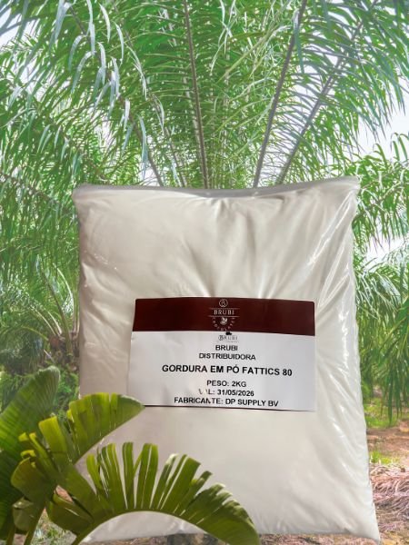 Gordura em Pó Funcional Fattics 80 - 1KG | Brubi Distribuidora