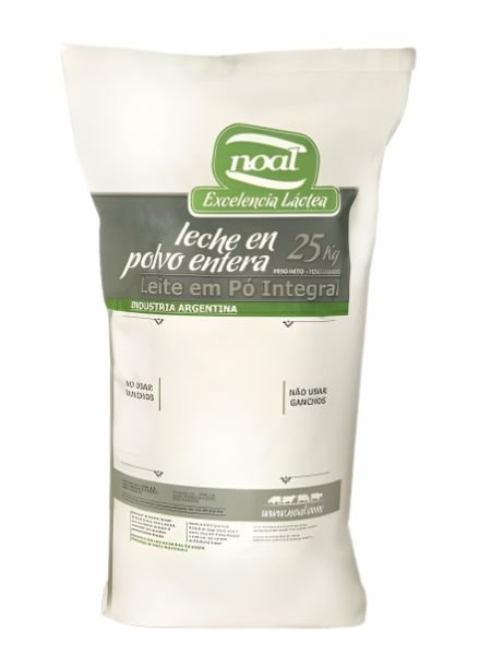 Leite em Pó Integral Argentino Noal - 25Kg | Brubi Distribuidora
