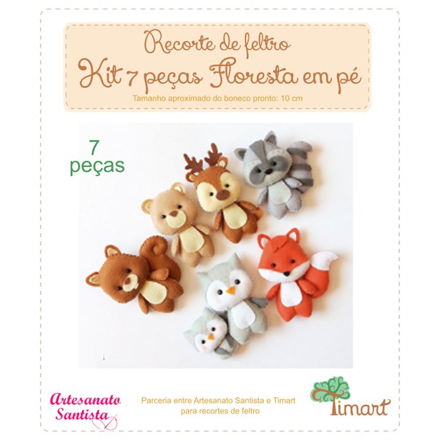 Recortes de Feltro para Lembrancinhas e Presentes Personalizados ...