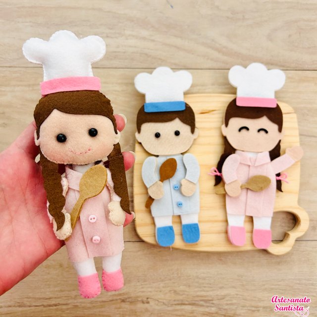 18ª Caixa Clube - Kit Mini Chef | Artesanato Santista