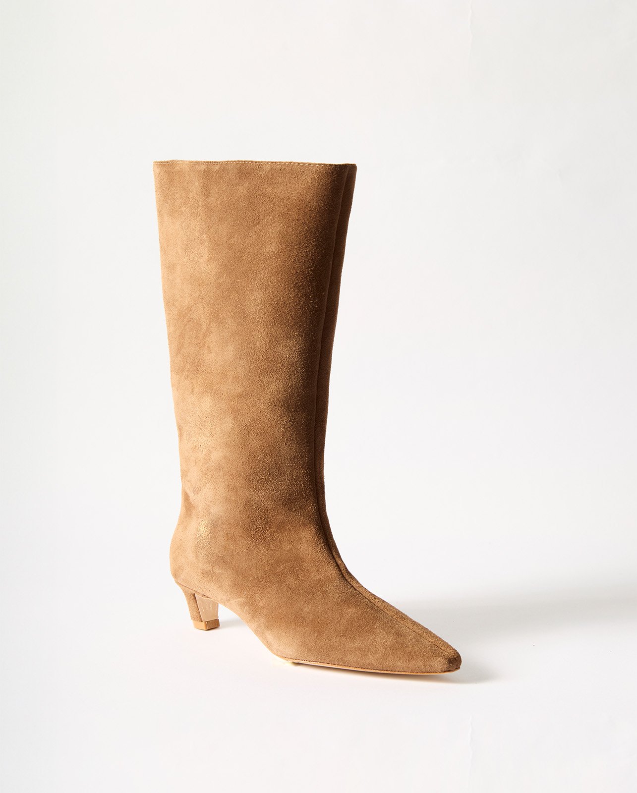 BOTA AVA COURO CAMURÇA CANO LONGO BICO FINO | Viva Pillar