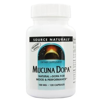 Mucuna Dopa - Source Naturals - 100 mg - 120 Capsules | Tudonaturales