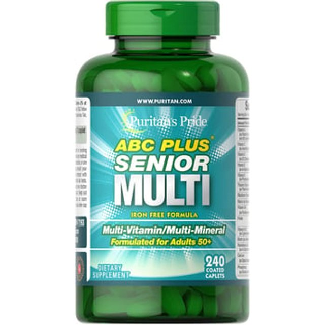 Multivitamínico Senior Abc Plus - Mistura de vitaminas e minerais ...