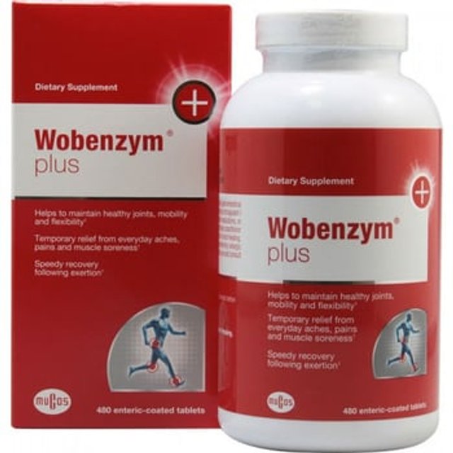 Wobenzym Plus - Mucos Pharma - 480 comprimidos | Tudonaturales