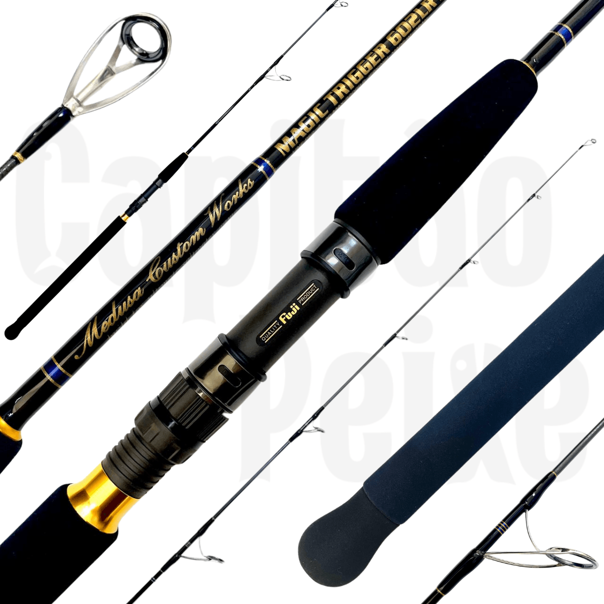 Vara MC Works MAGIC TRIGGER 602 LR STD: Sensibilidade e Força para ...