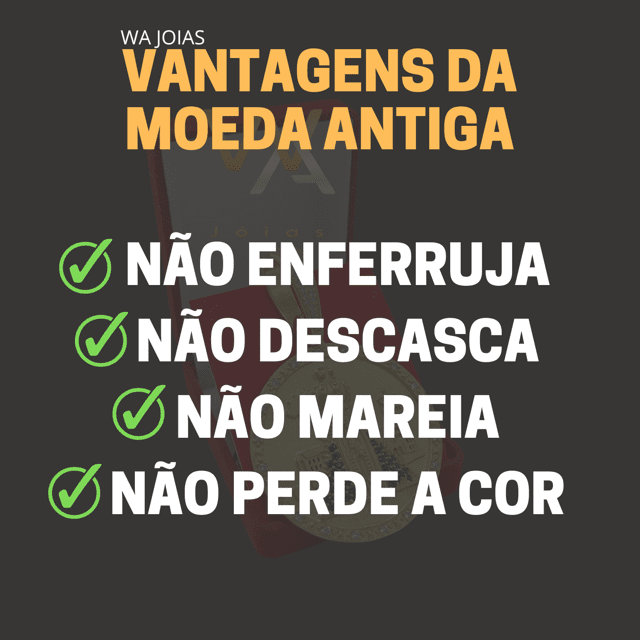 Corrente cadeado quina 5 mm - 33,9g | WA Joias