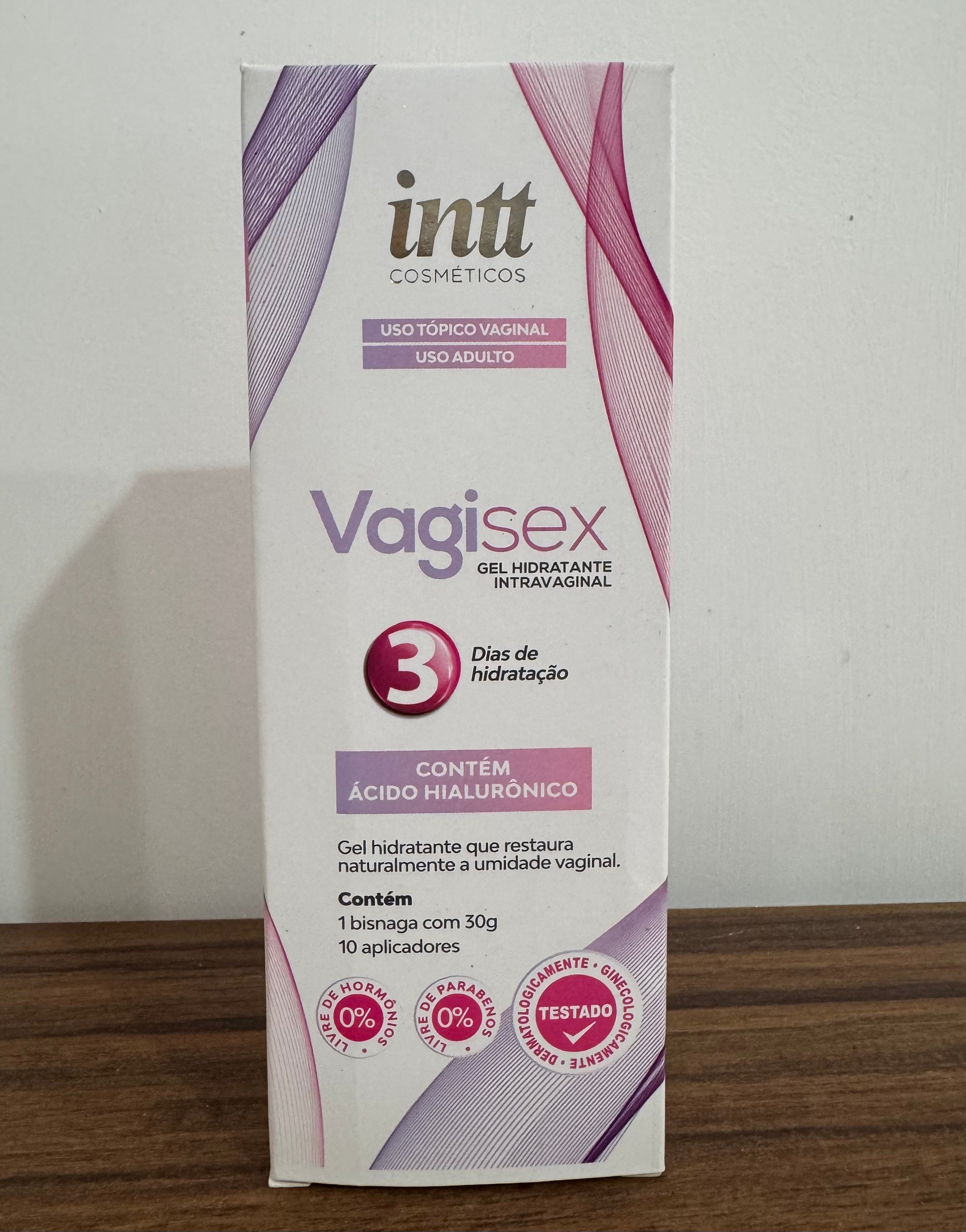 VAGISEX LUBRIFICANTE E HIDRATANTE VAGINAL com ÁCIDO HIALURÔNICO ...
