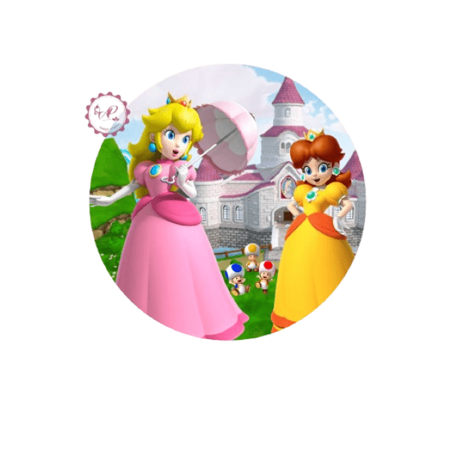 PAINEL CIRCULAR / REDONDO 1,50 - SUPER MARIO | Del Bosque Sublimacoes