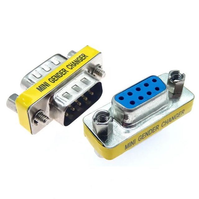 Adaptador Slim DB09 Macho / Fêmea | Bear Cabos