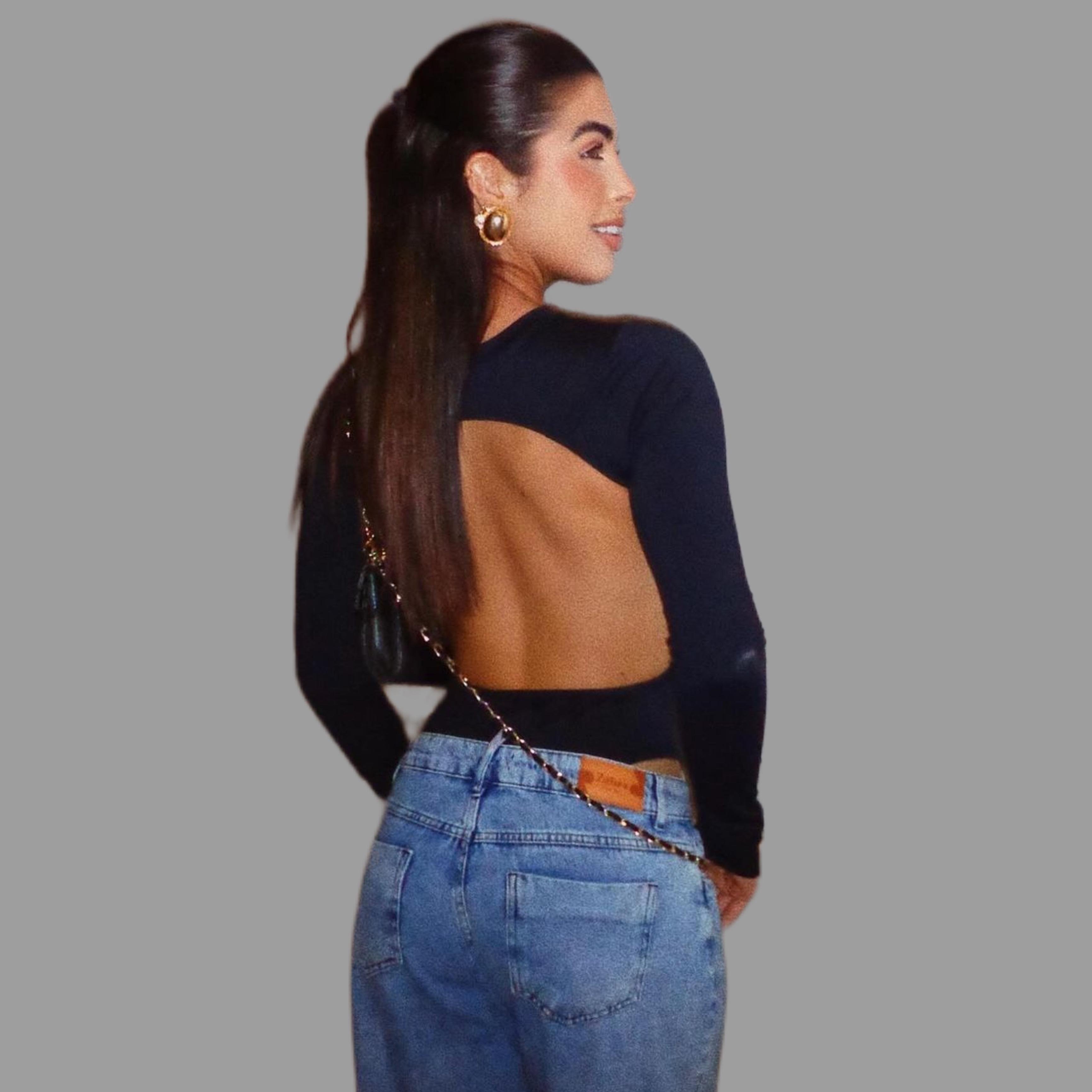 Body Costas Abertas Dedinho - | Ohana Store Divinópolis