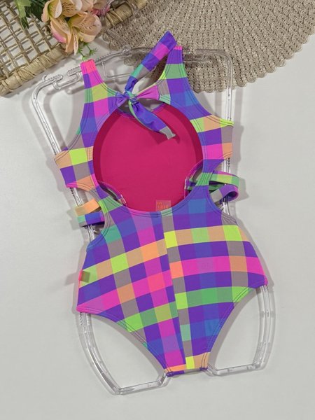 Maiô Infantil Siri Kids Gabriela Sweet Color 40122 | Seu Stillo Kids