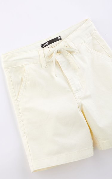 Bermuda Bento Martim em Sarja Off White | Doce Luiza