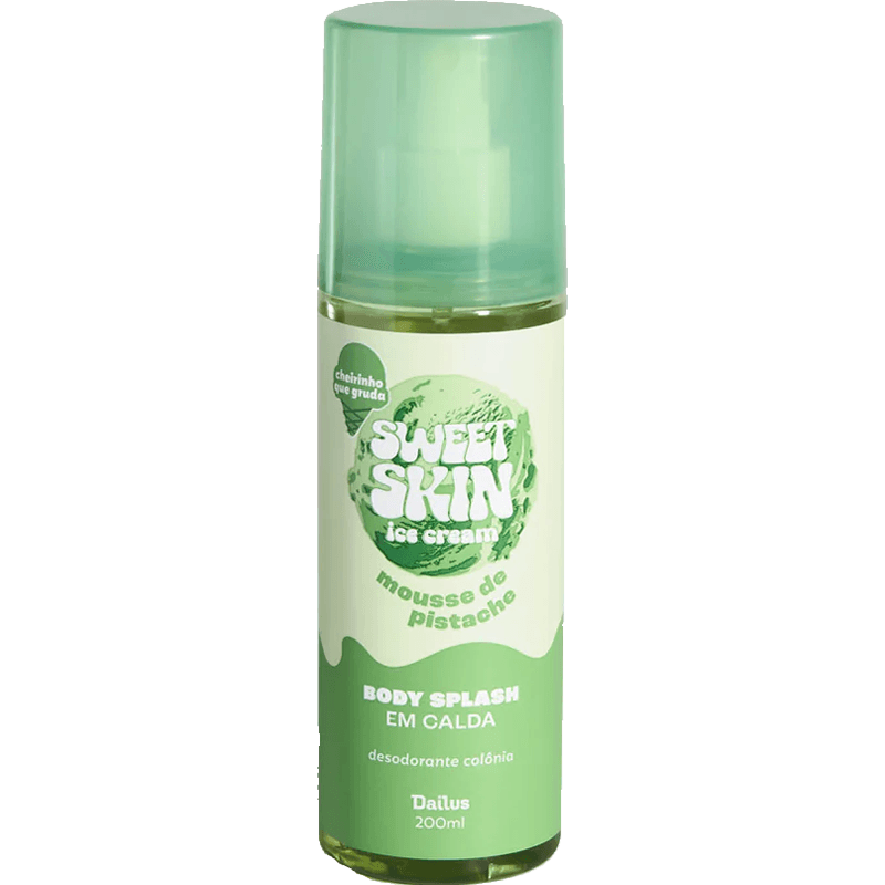 Body Splash Em Calda Sweet Skin Ice Cream Mousse De Pistache 200ml ...